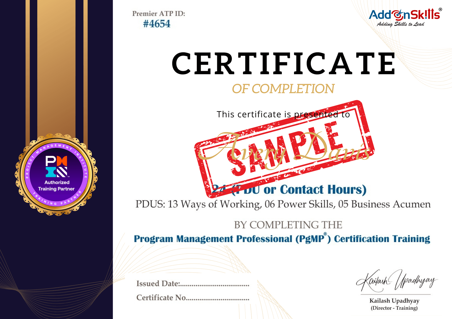 PDU Course - AddonSkills
